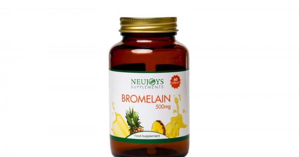 Neujoys Bromelain ( Bromelain içeren kapsül takviye edici gıda )